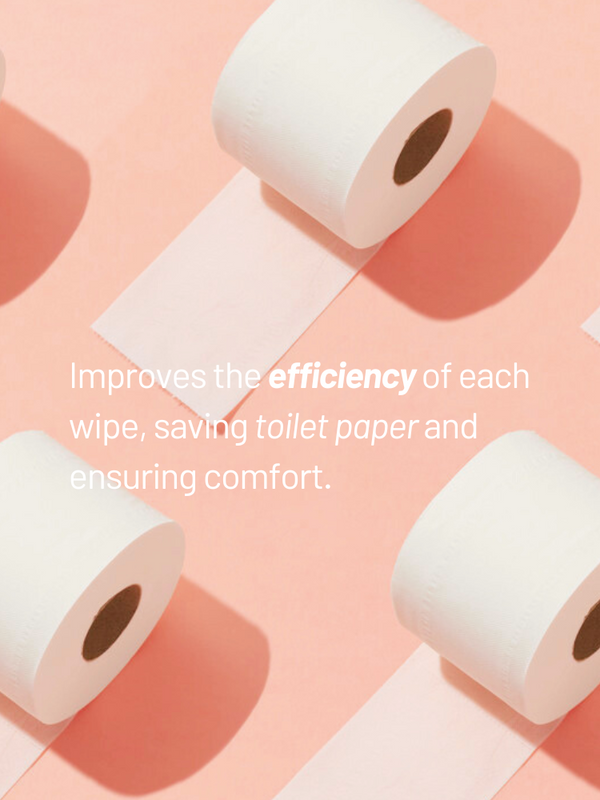 TOILET PAPER GEL - Give yourself a cheeky clean